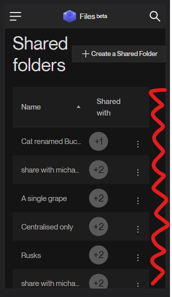 Shared Folder Overview - Create Button layout · Issue #1771 · ChainSafe/ui-monorepo · GitHub
