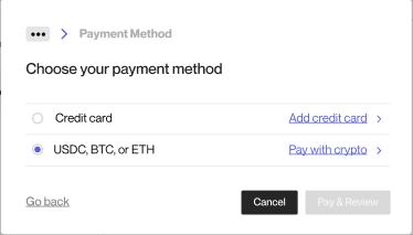 Upgrade Plan Flow - Crypto · Issue #1782 · ChainSafe/ui-monorepo · GitHub