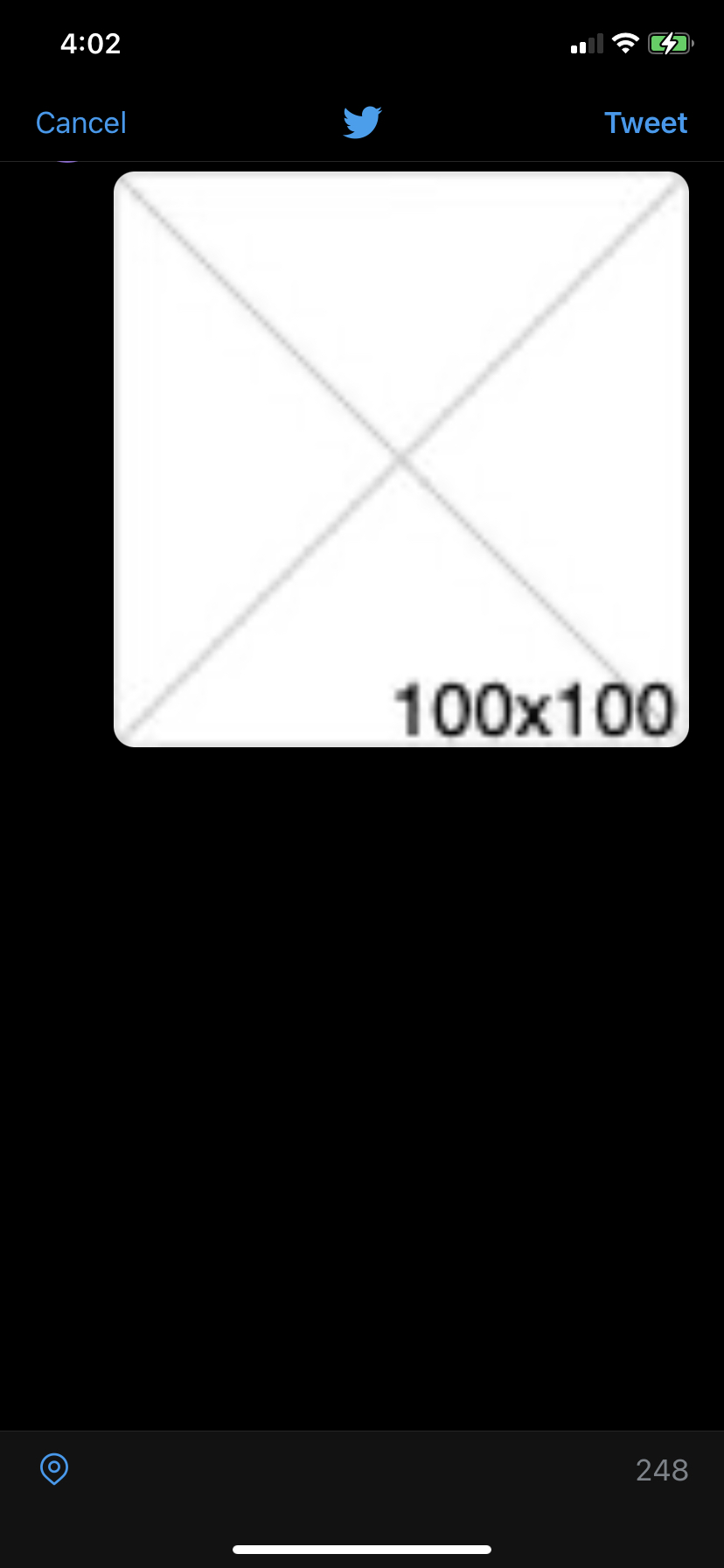 Twitter composer view hides content under header · Issue #1086 · react-native-share/react-native ...