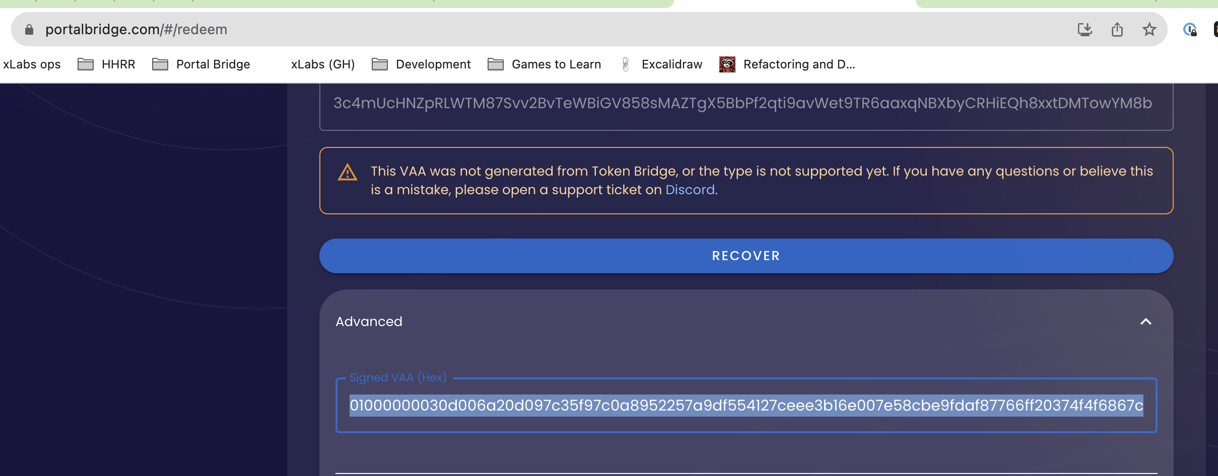 [support] cannot redeem Ones(NFT) on BSC · Issue #377 · XLabs/portal-bridge-ui · GitHub