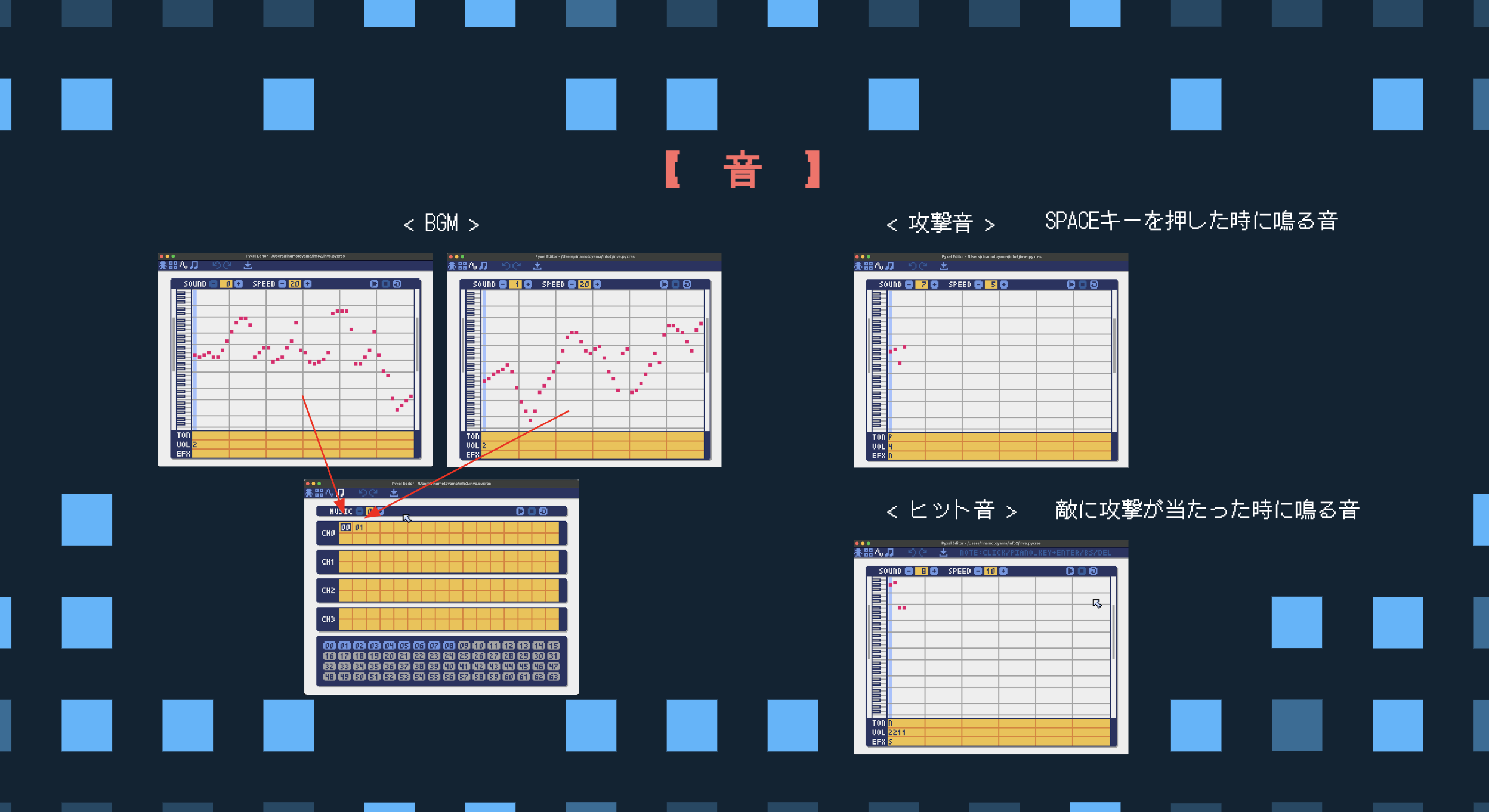 GitHub - MotRina/ShootingGame: PythonのPyxelを用いたShooting Game