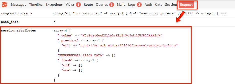 Session data is shown twice · Issue #697 · barryvdh/laravel-debugbar · GitHub
