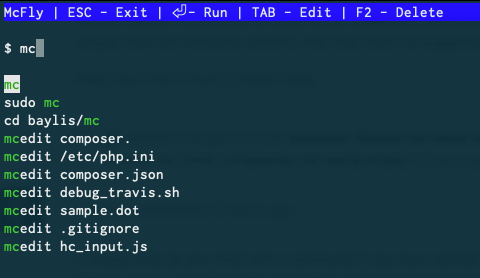 Question: Reason for initial completion not being empty? · Issue #41 · cantino/mcfly · GitHub