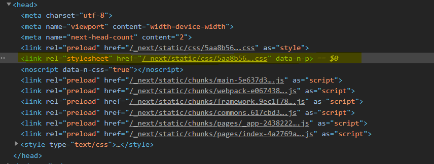 Routerpush Applies Inlines Styles Which Can Be Loaded Directly Through The · Issue 17445 0495