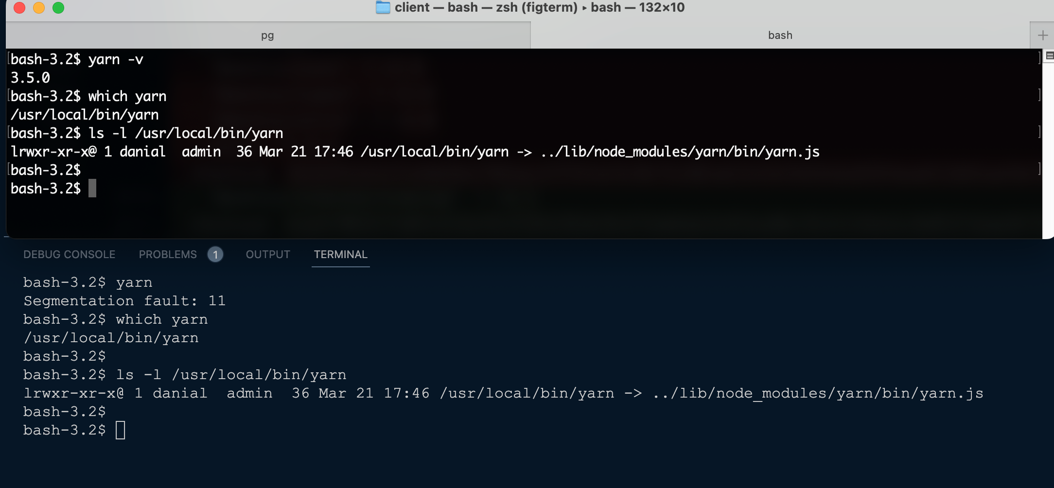 Bug: running yarn berry (3.5) requires sudo access · Issue #177742 · microsoft/vscode · GitHub
