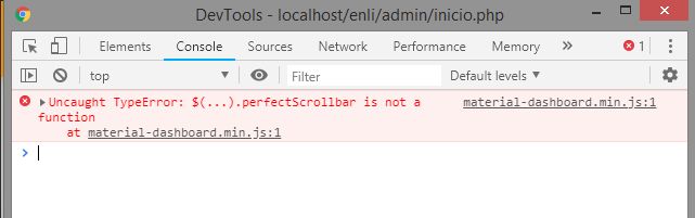 broken sidebar and console errors (sidebar roto y errores de consola ...