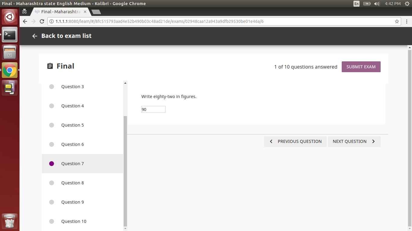 Invalid exam report · Issue #2426 · learningequality/kolibri · GitHub
