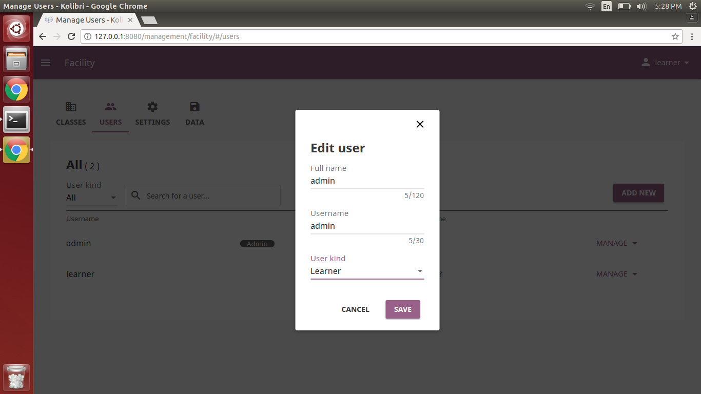 Clarify implications of changing Superuser’s role under manage tab · Issue #3102 ...