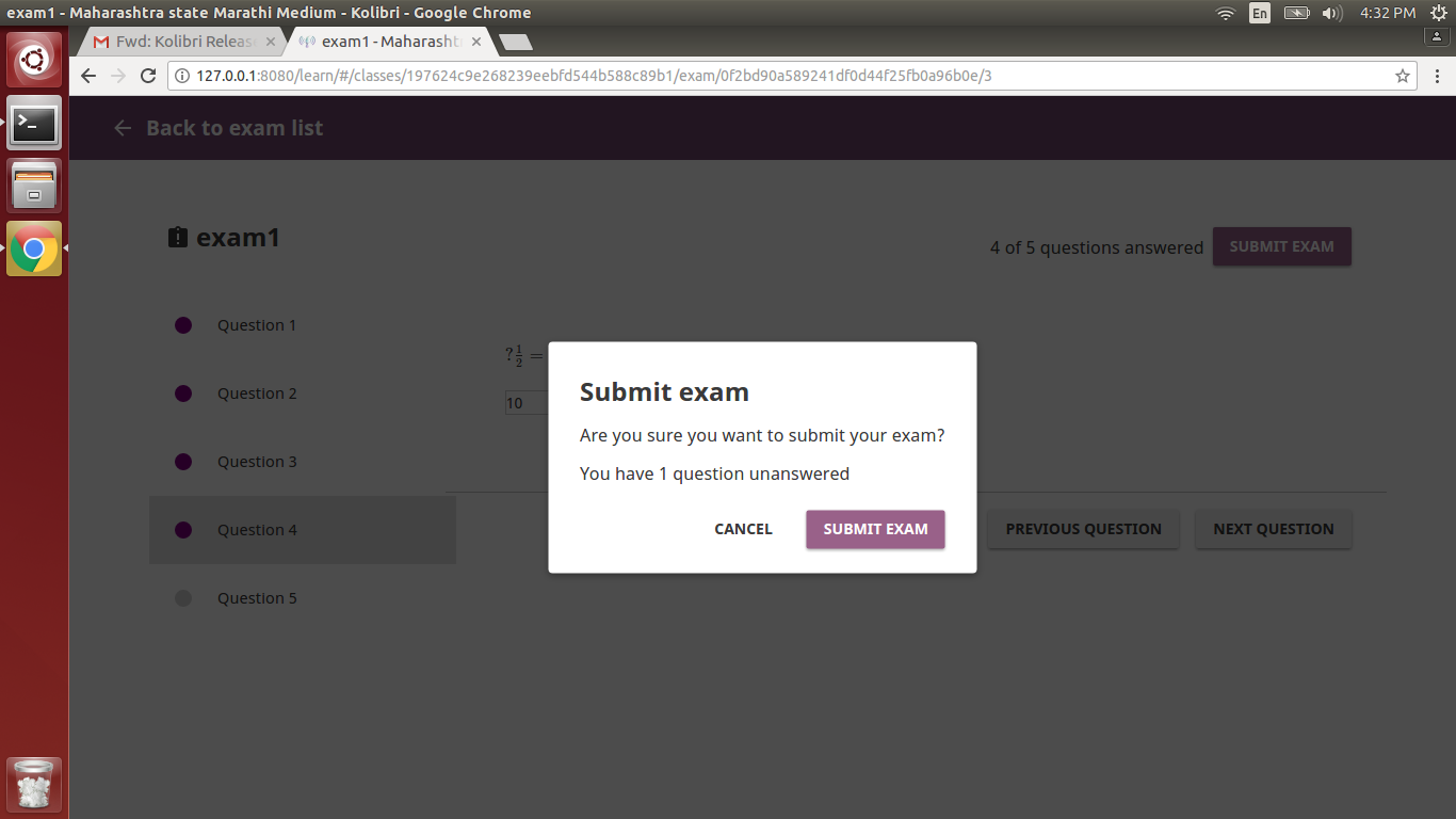 The questions attempted is more than the total number of questions in an exam. · Issue #3244 ...