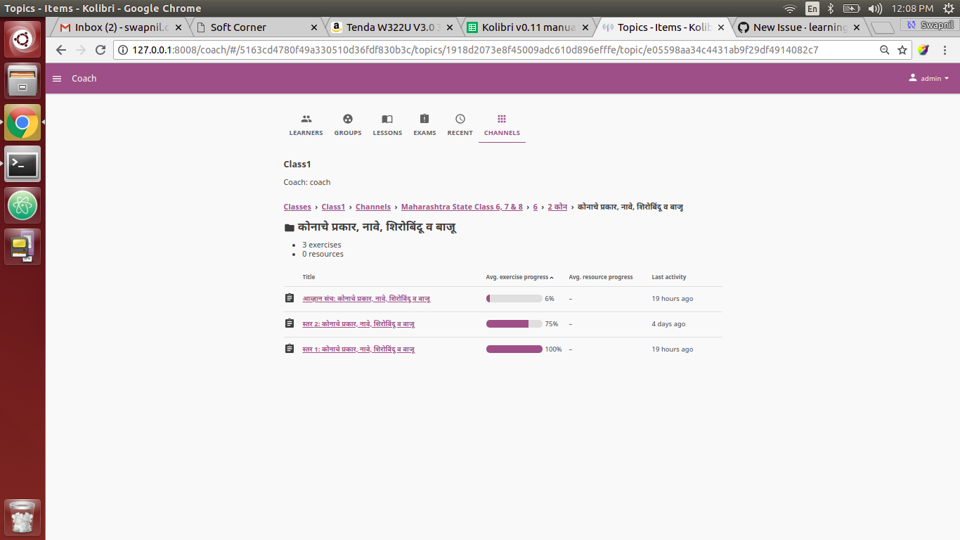 add sorting to coach reports · Issue #4620 · learningequality/kolibri · GitHub