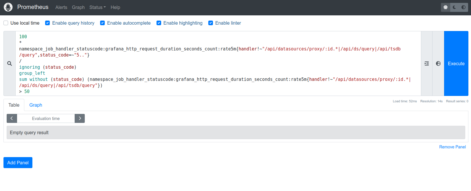 [grafana Mixin] Many To One Promql Require Explicit Grouping · Issue 61664 · Grafana Grafana