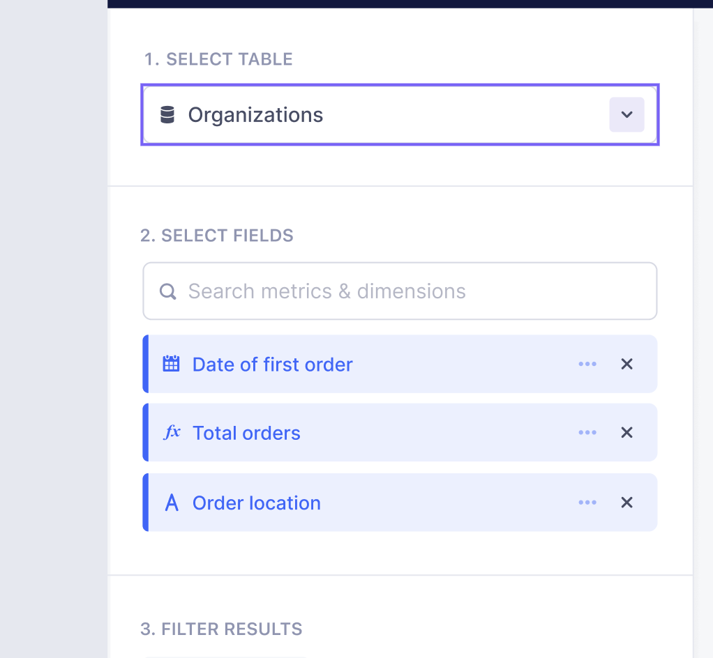 I want to group together common metrics/dimensions in my Explores. · Issue #1851 · lightdash ...