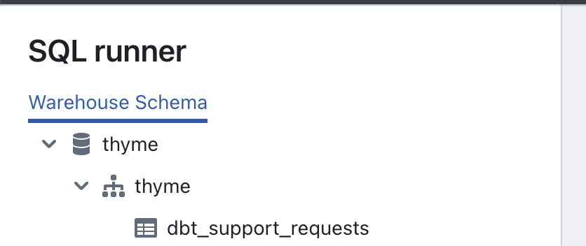 Update the 'SQL runner' heading to match the 'Tables' heading · Issue #3735 · lightdash ...