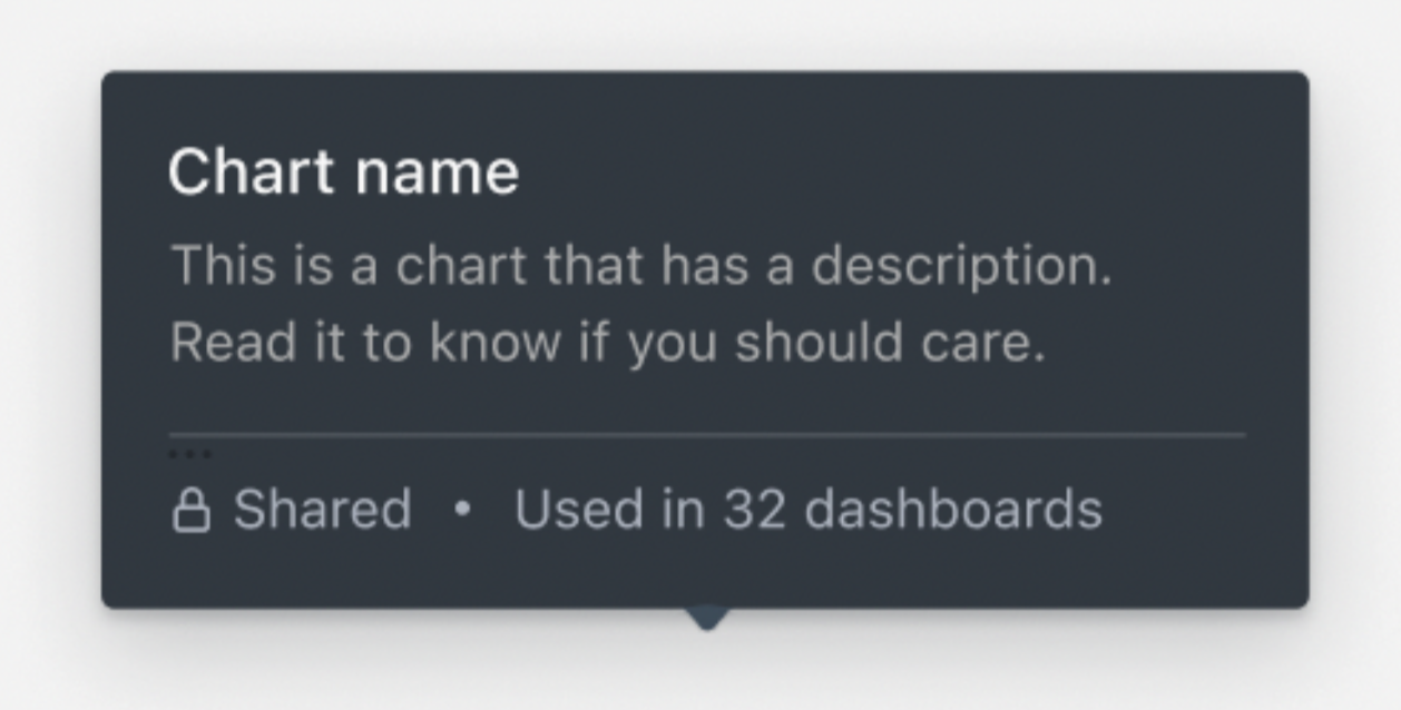 Add a richer tooltip when you hover over charts · Issue #5024 · lightdash/lightdash · GitHub