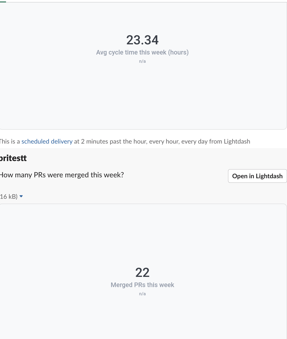 Big Number tiles that have comparisons enabled look different to normal tiles in Slack · Issue ...