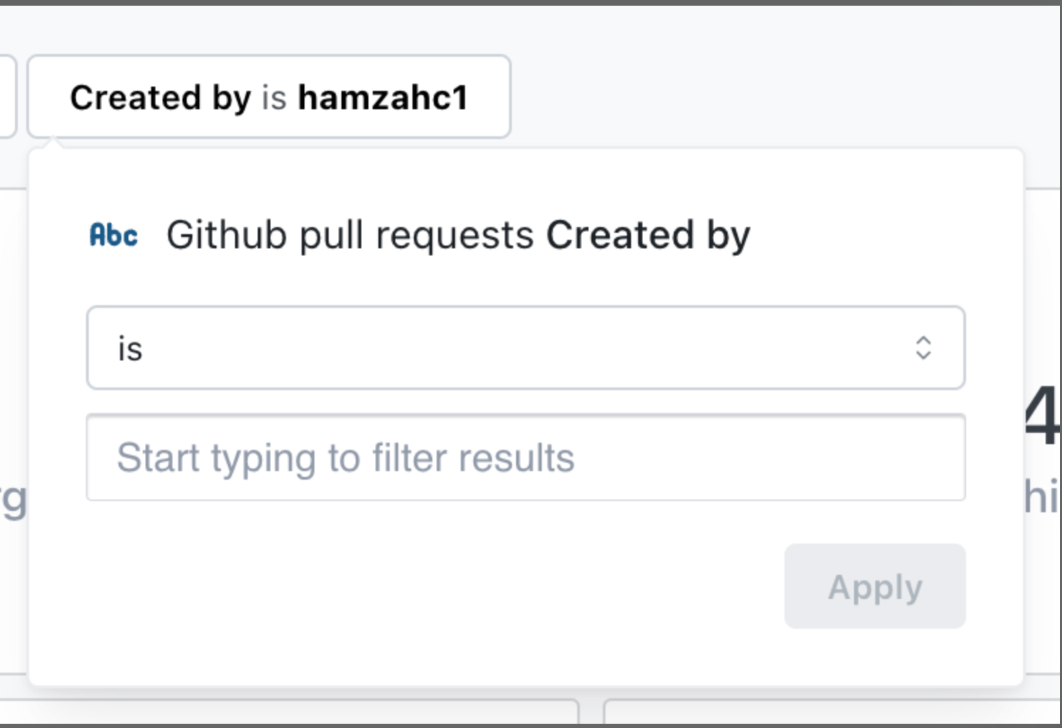 When I've populated an empty filter in 'view-mode', I can't properly reset it to be empty again ...