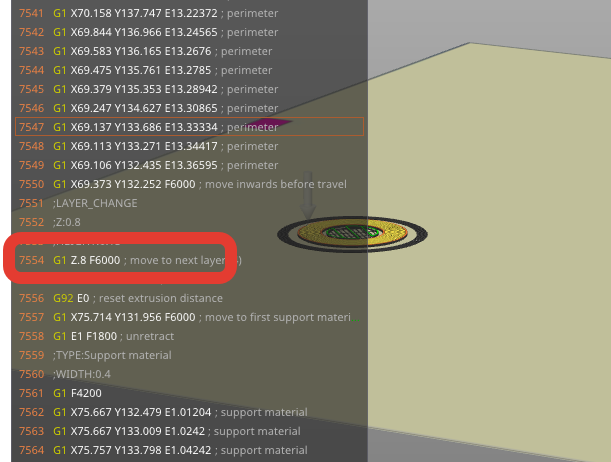 После генерации файла *. gcode в коде теряется 0 · Issue #10476 · prusa3d/PrusaSlicer · GitHub