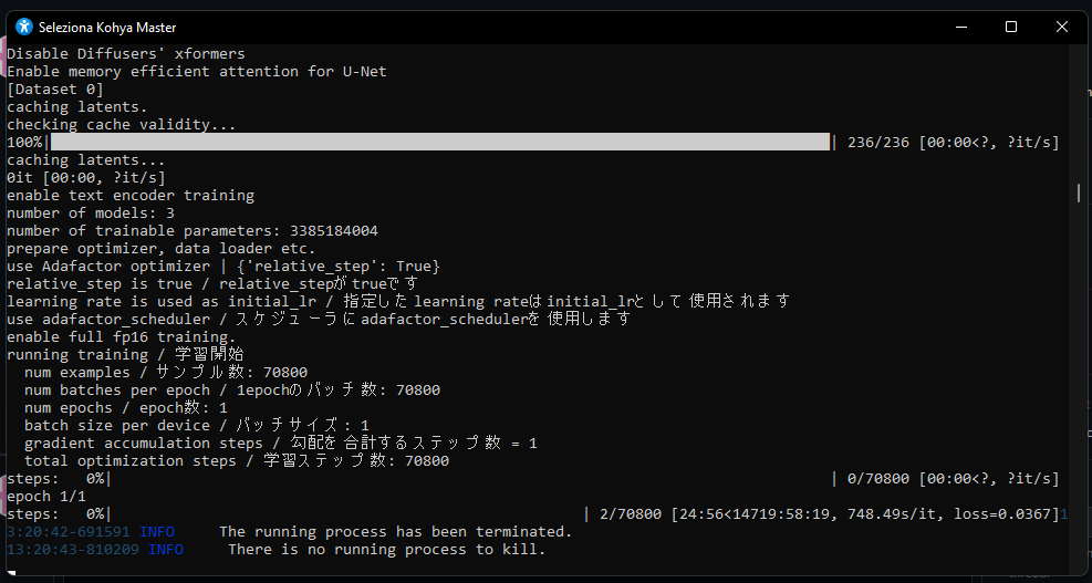 Is this a bug or not? 15000 hours for training XL model · Issue #828 · kohya-ss/sd-scripts · GitHub