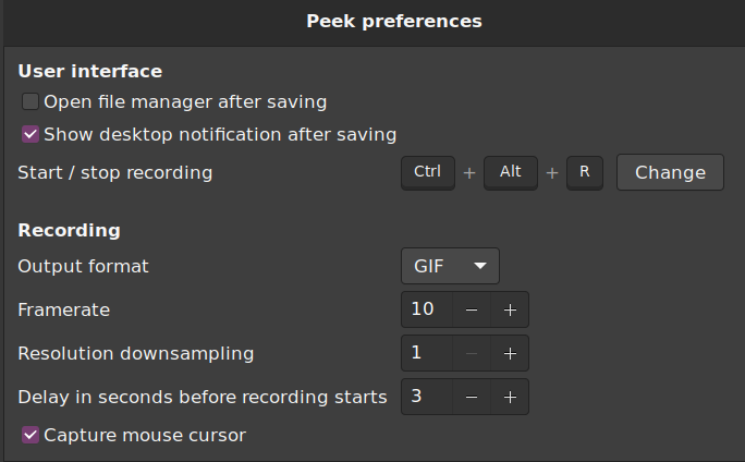 GDBus.Error:org.freedesktop.DBus.Error.NotSupported: ScreencastArea method is not implemented in ...