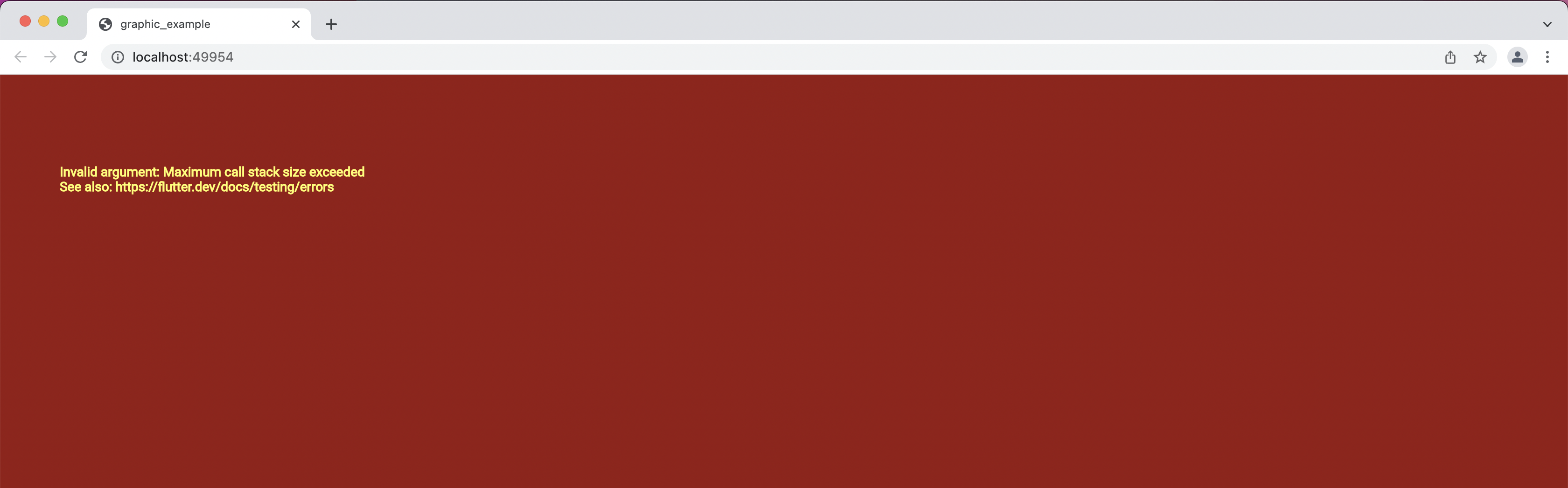 Stack overflow when calling `equalTo` in `DodgeModifier` · Issue #95 · entronad/graphic · GitHub
