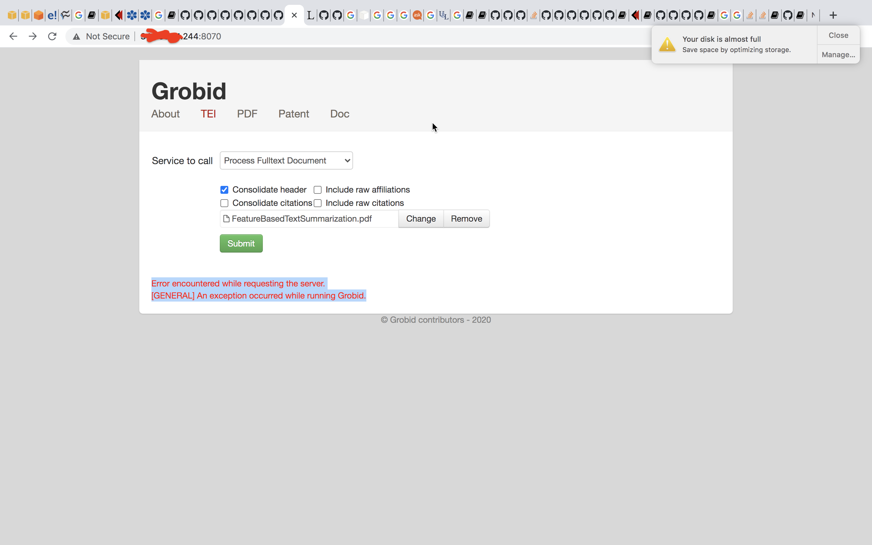 Troubleshooting DeLFT with GROBID (logs provided) · Issue #643 ...