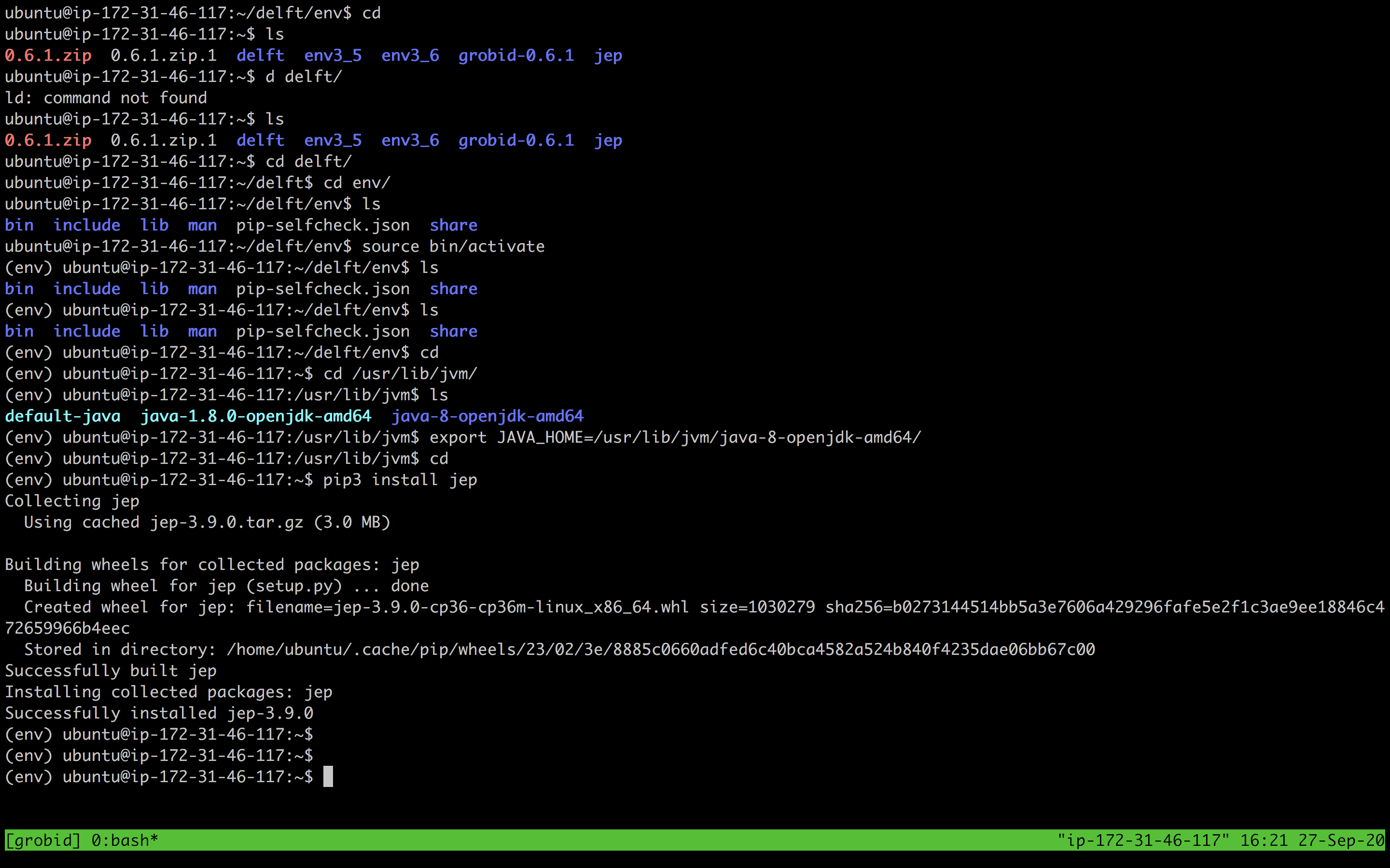 Troubleshooting DeLFT with GROBID (logs provided) · Issue #643 · kermitt2/grobid · GitHub