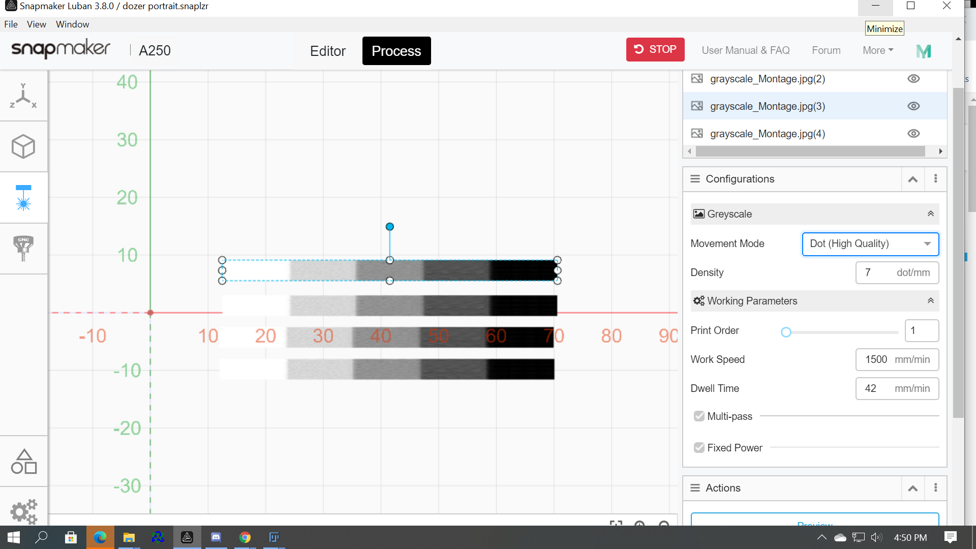Laser "Dwell time" units · Issue #424 · Snapmaker/Luban · GitHub
