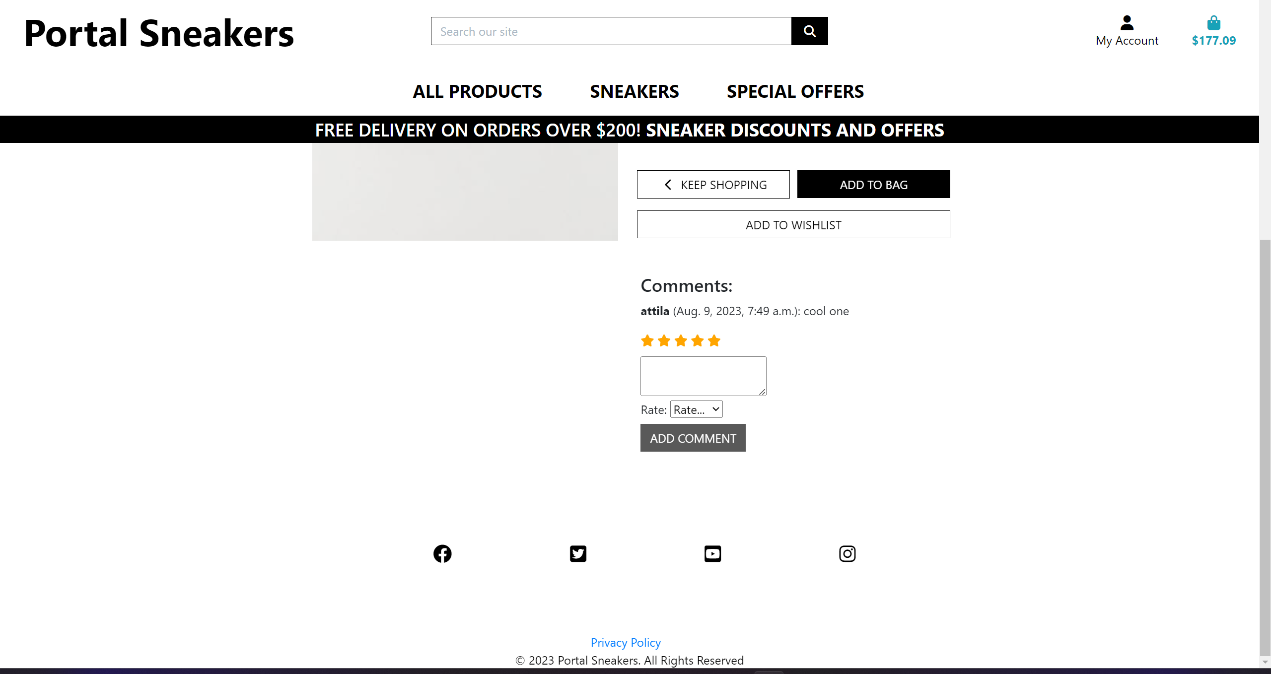 GitHub - Attila-fawal/portal-sneakers