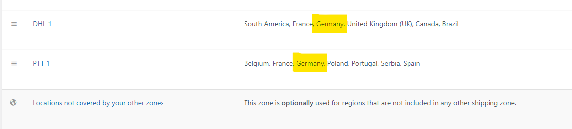 Shipping Zones · Issue 37199 · Woocommercewoocommerce · Github
