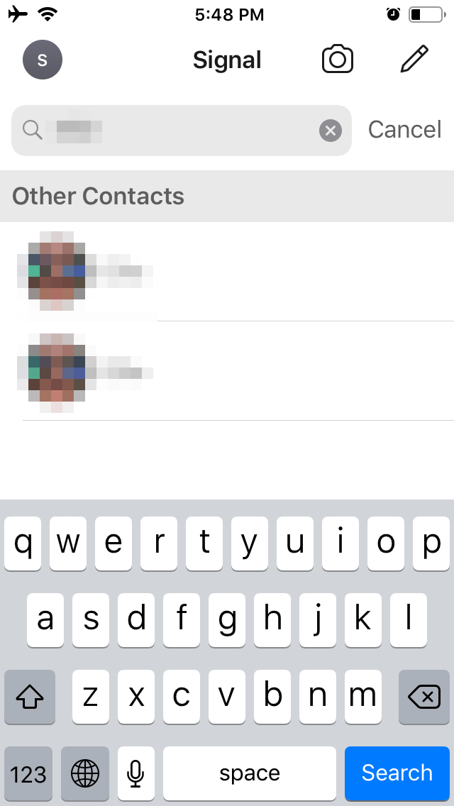 duplicate contacts shown when composing message · Issue #4540 · signalapp/Signal-iOS · GitHub