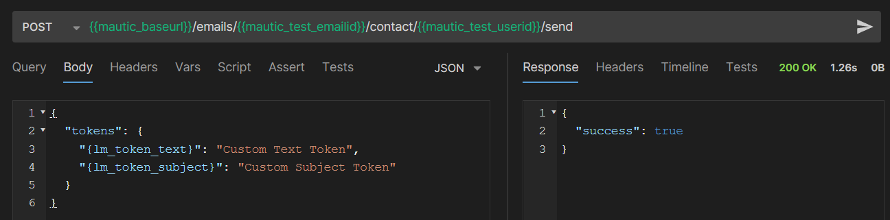 Mautic Nested Variable Support for custom (API) tokens in subject. · Issue #12758 · mautic ...