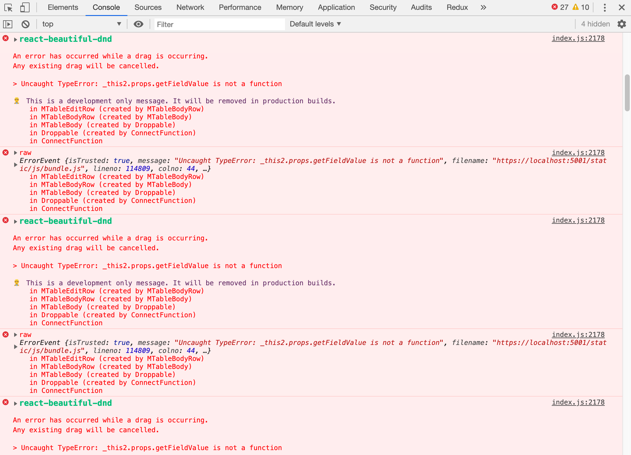 Error : getFieldValue is not a function when editing a child (Tree Data) · Issue #1154 · mbrn ...