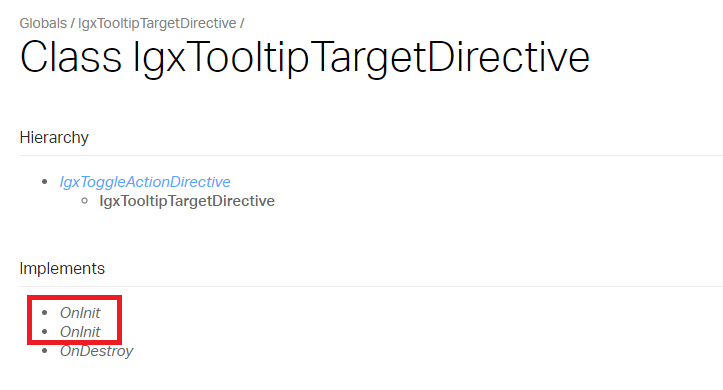 [API Docs] Interface is displayed twice when both child and base classes implement it · Issue ...