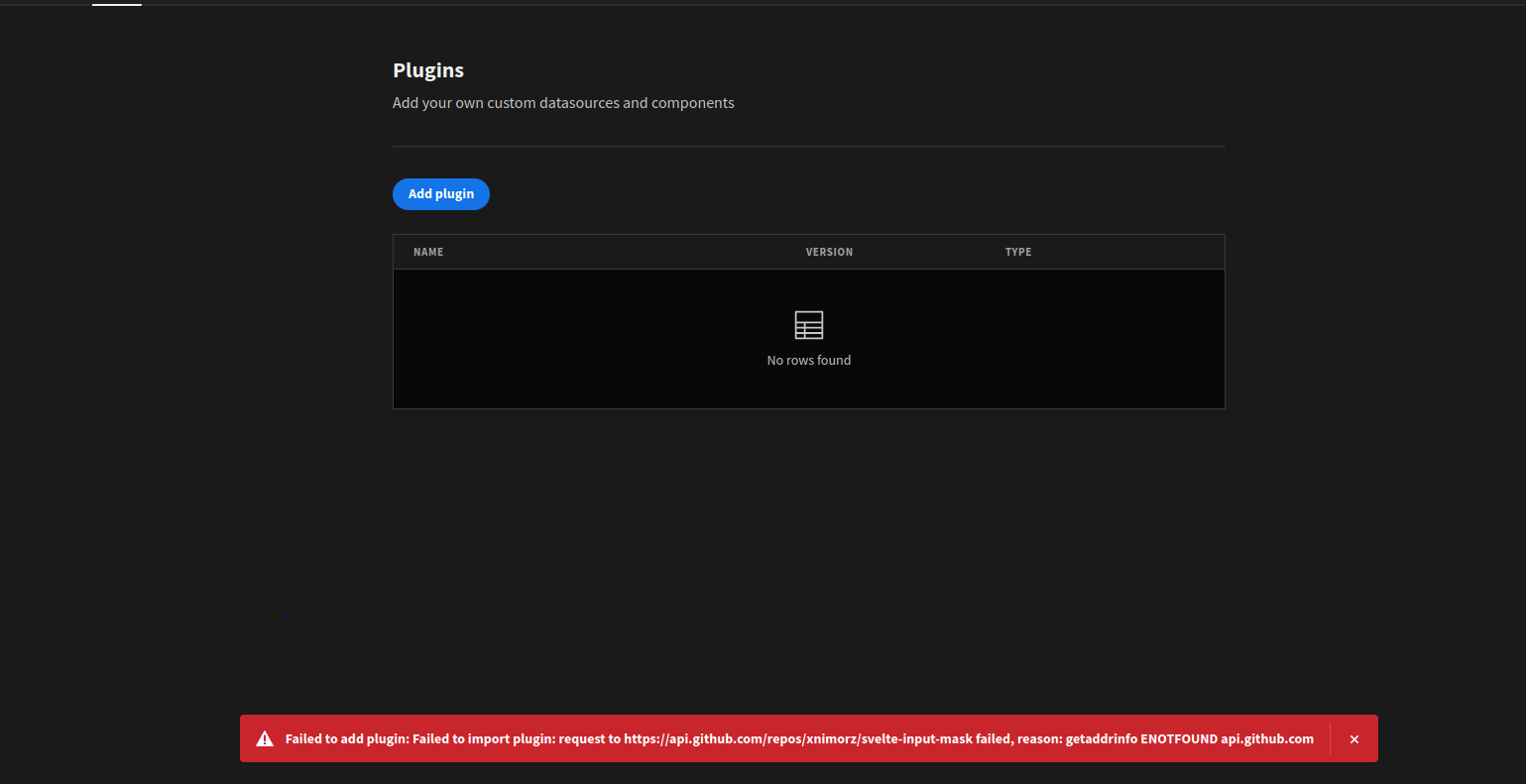 valid input · Budibase budibase · Discussion #10122 · GitHub