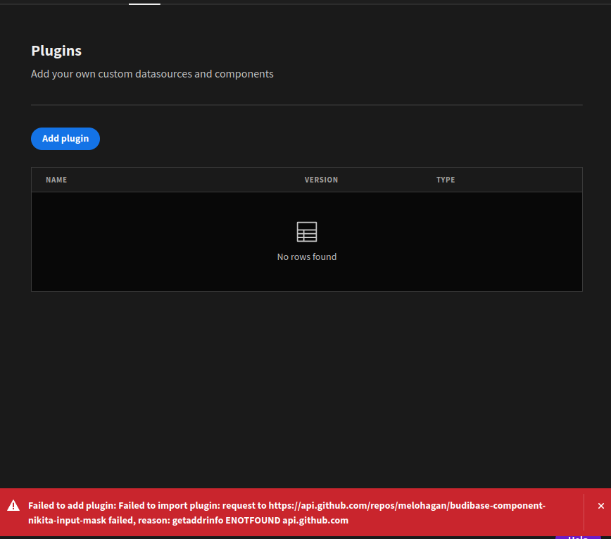 adding the plugin locally · Budibase budibase · Discussion #10269 · GitHub
