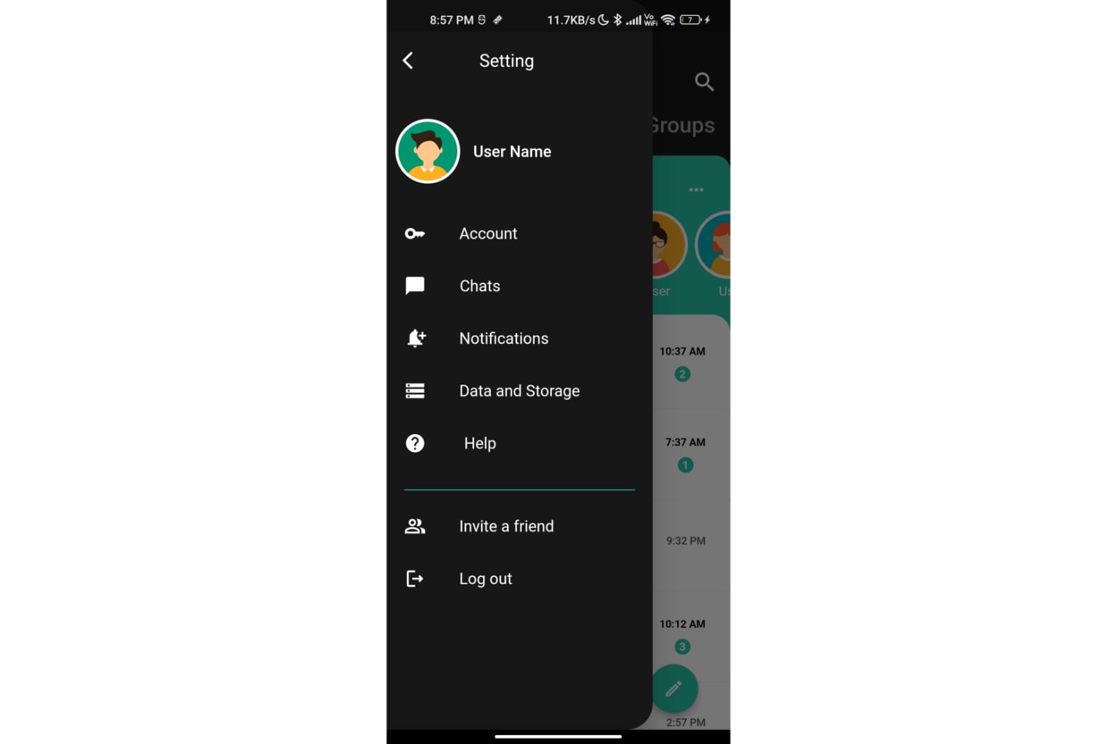 GitHub - itsRamit/Chating_App_UI