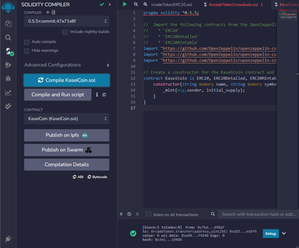 GitHub - Slay1007/21Tokenomics: Smart Contracts with Solidity, blockchain, remix, ganache