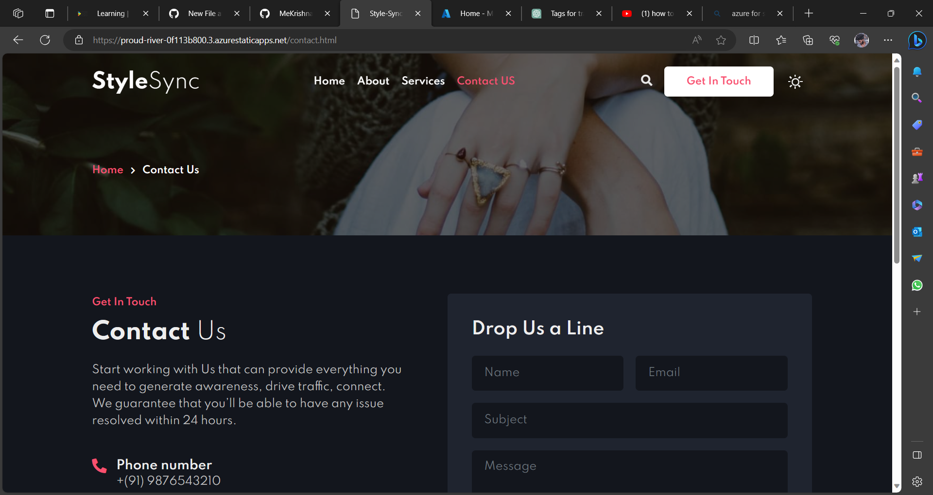 GitHub - MeKrishnaKumar/Style-Sync: Style Sync is a visionary fashion ...