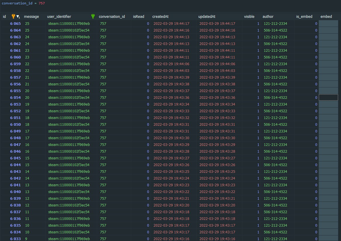 Bug: new messages insert top of conversation · Issue #685 · project-error/npwd · GitHub
