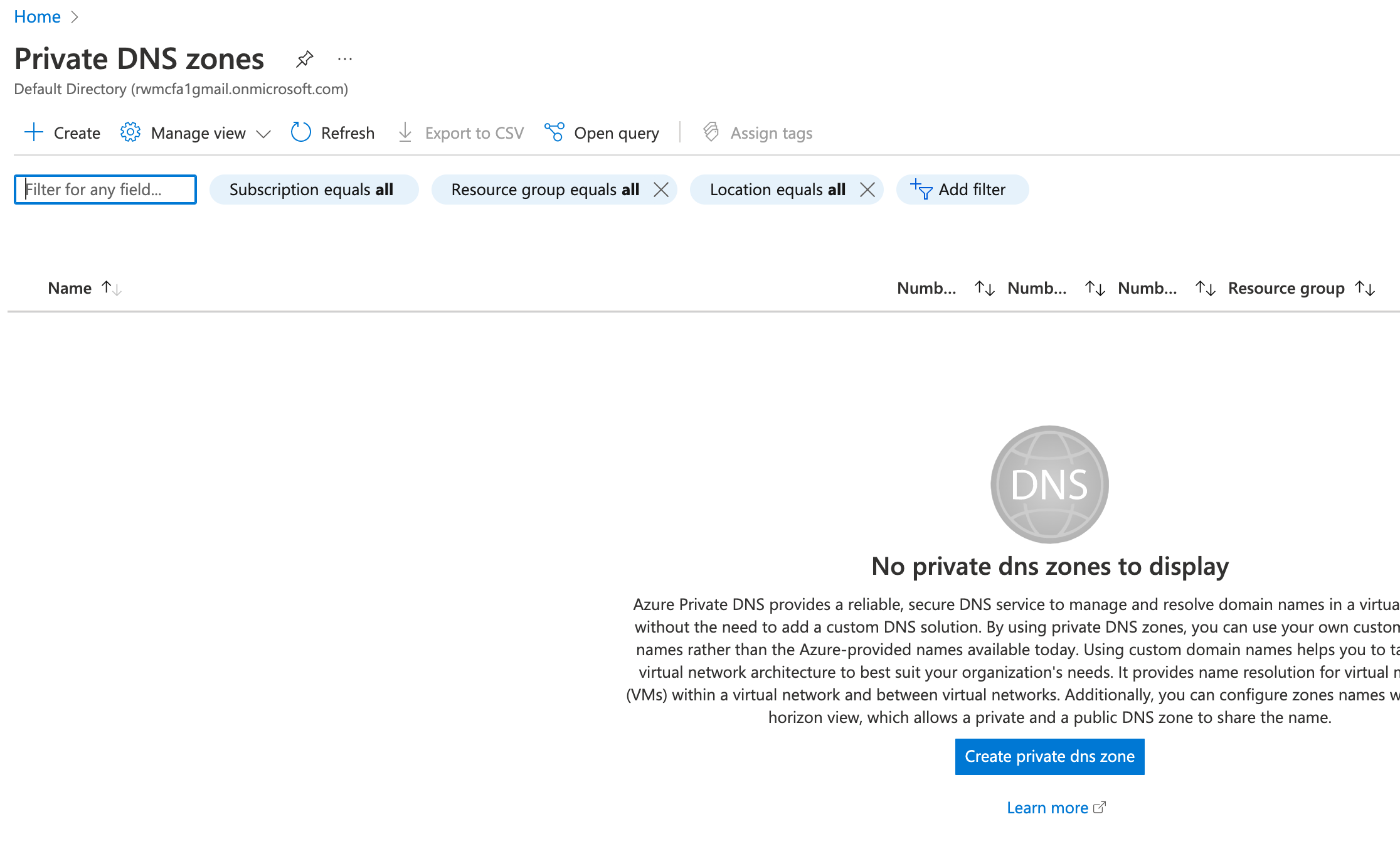 Issue when managing private DNS zone · Issue #47 · octodns/octodns-azure · GitHub
