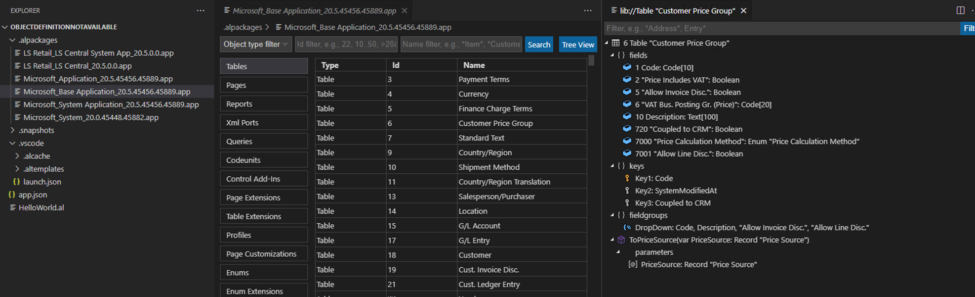 [EXTERNAL] Blocker Issue | Object definition not available · Issue #452 · anzwdev/al-code ...