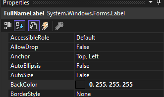The color picker does not support Alpha in ARGB · Issue #7797 · dotnet/winforms · GitHub
