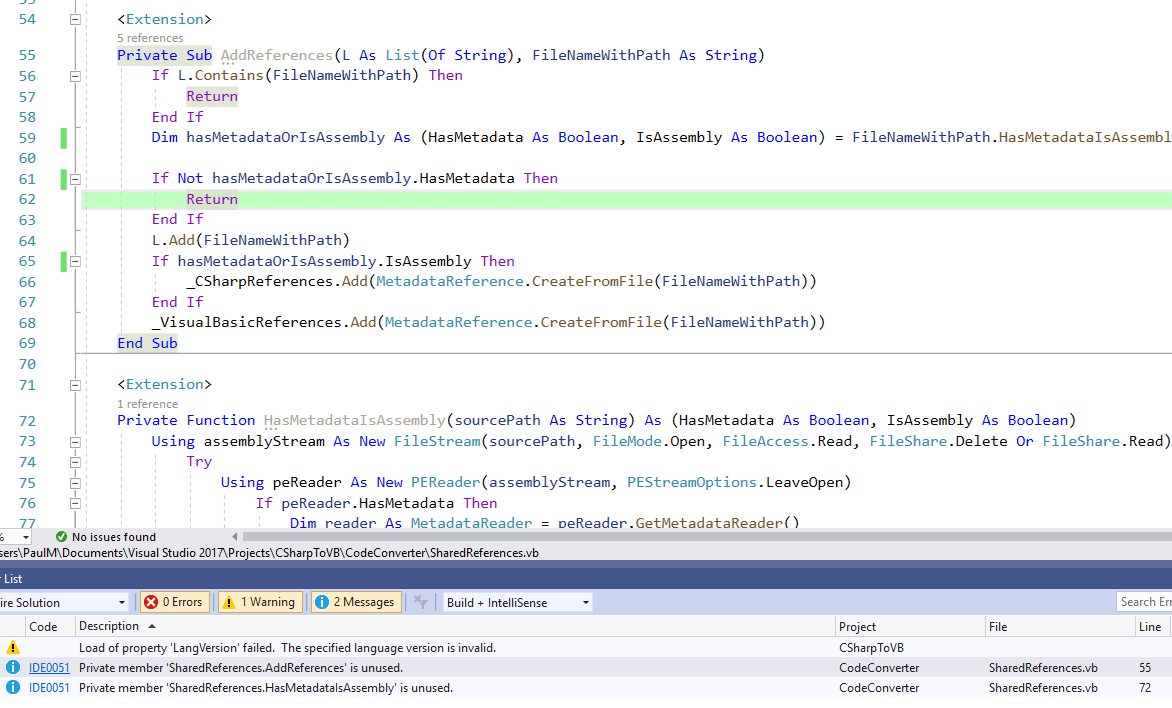 False positive for IDE0051 with Private · Issue #37213 · dotnet/roslyn · GitHub