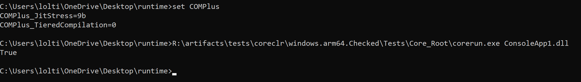Assertion failed '!varTypeIsFloating(op2Type)' in 'ManagedTests ...