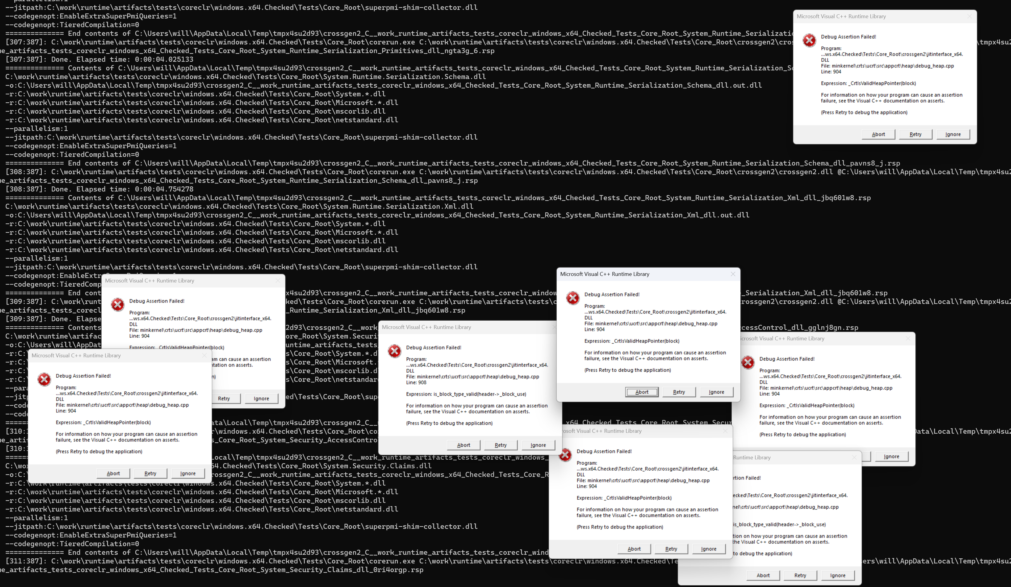 SPMI: superpmi-collect consistently fails to fully collect crossgen2 scenarios · Issue #88423 ...
