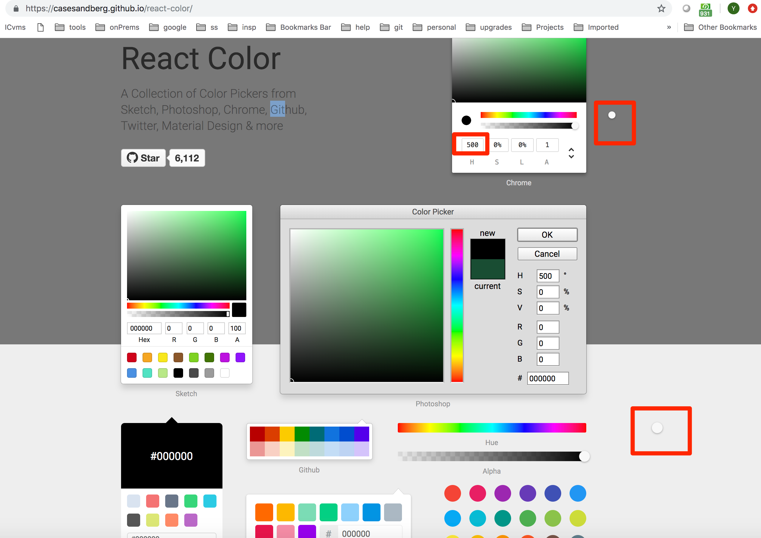 Slider Is Falling Off · Issue 562 · Casesandberg React Color · Github