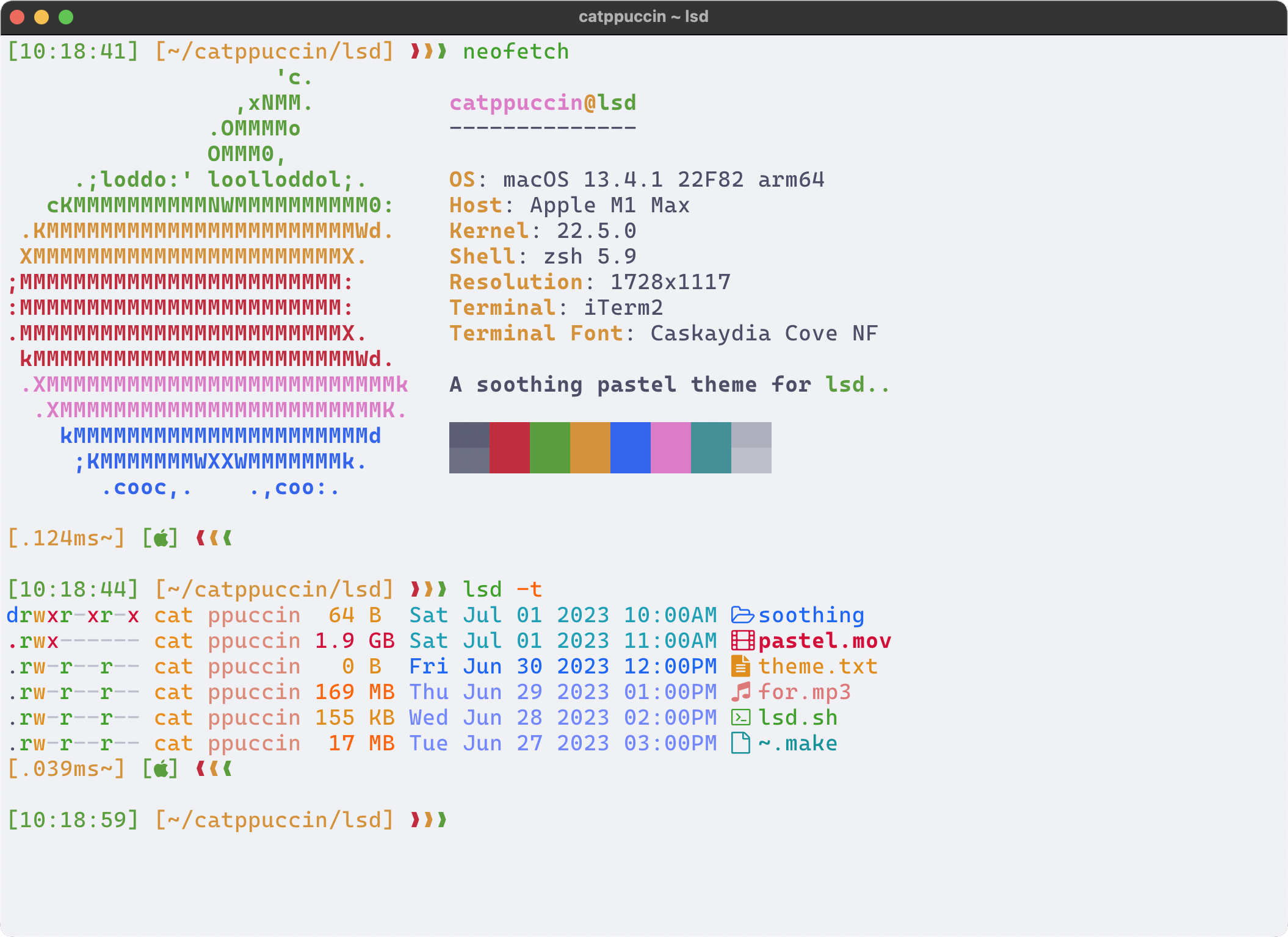 Lsd · Issue 2106 · Catppuccincatppuccin · Github