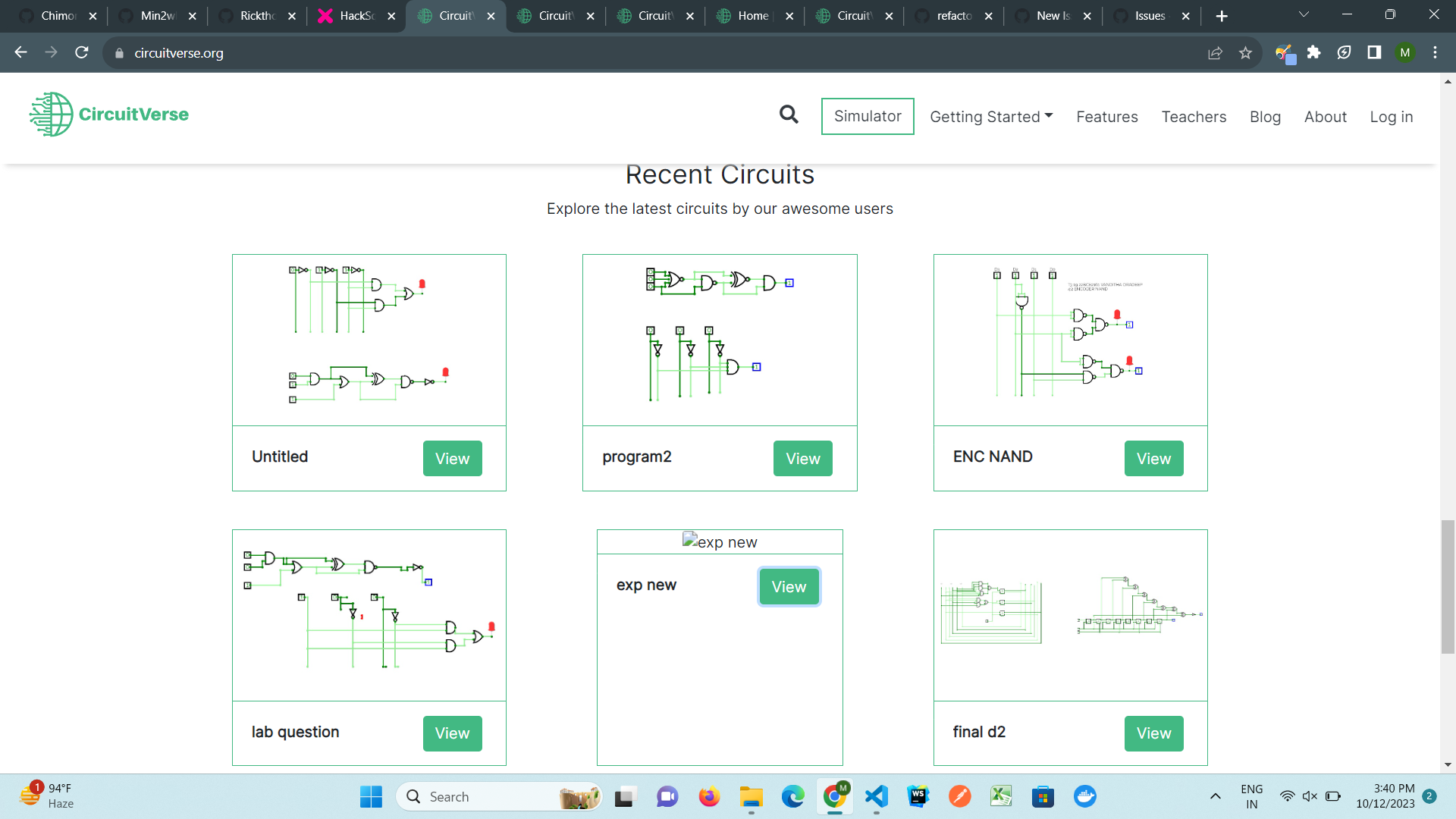 🐞 Bug : one image of recent circuit is not shown · Issue #4173 · CircuitVerse/CircuitVerse · GitHub