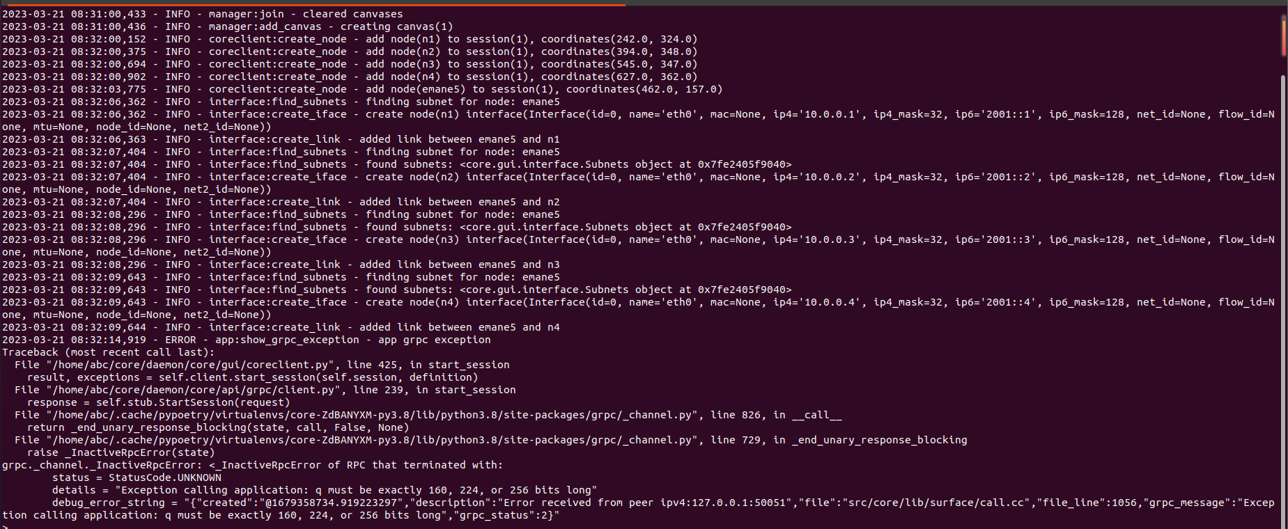 [BUG]Start session for distributed emulation · Issue #773 · coreemu/core · GitHub