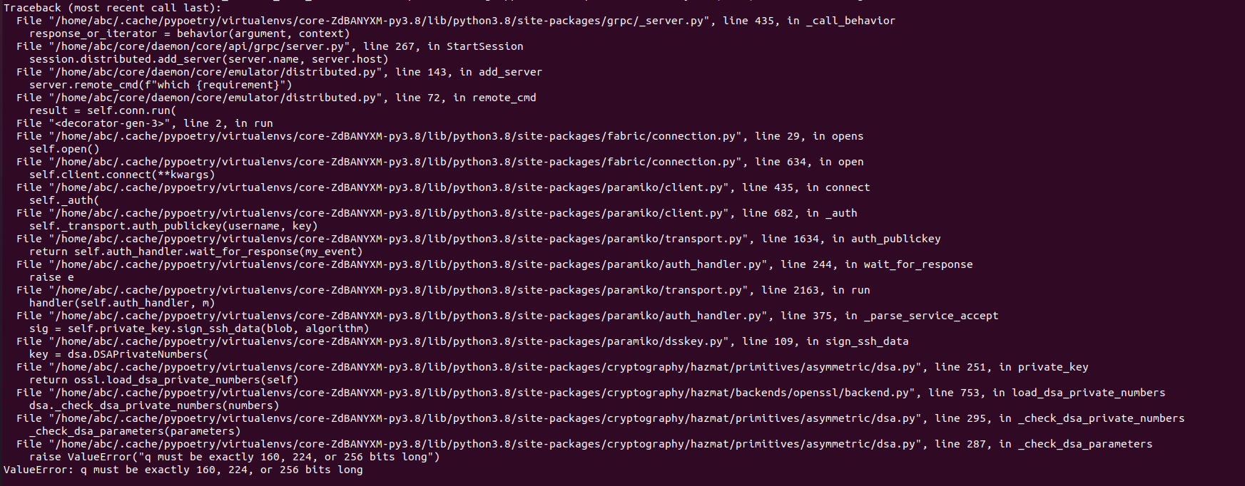 Bug Start Session For Distributed Emulation · Issue 773 · Coreemucore · Github